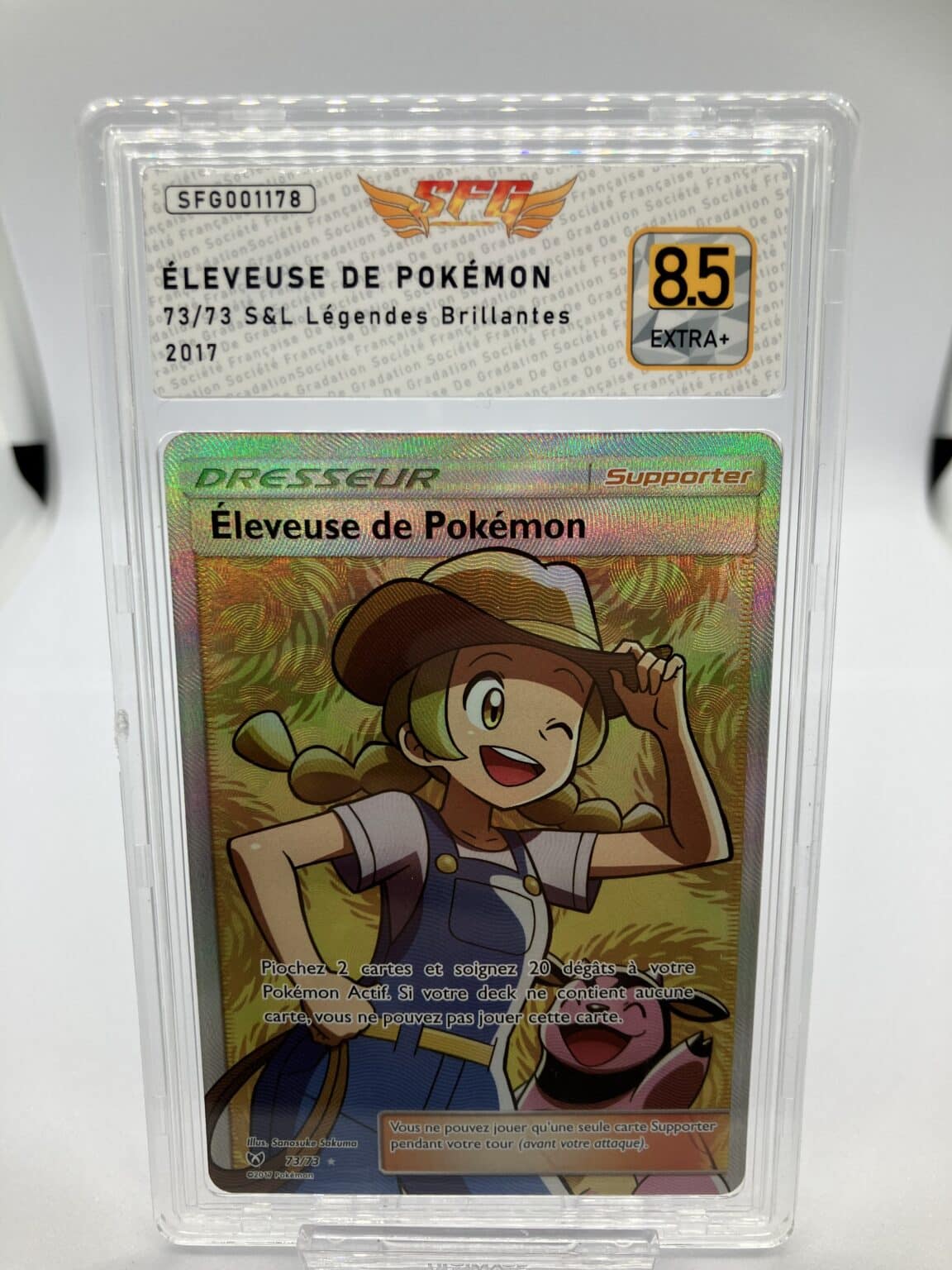 Éleveuse de Pokémon 73/73 S&L Légendes Brillantes [SFG – 8.5 Extra+] 🇫🇷 ...